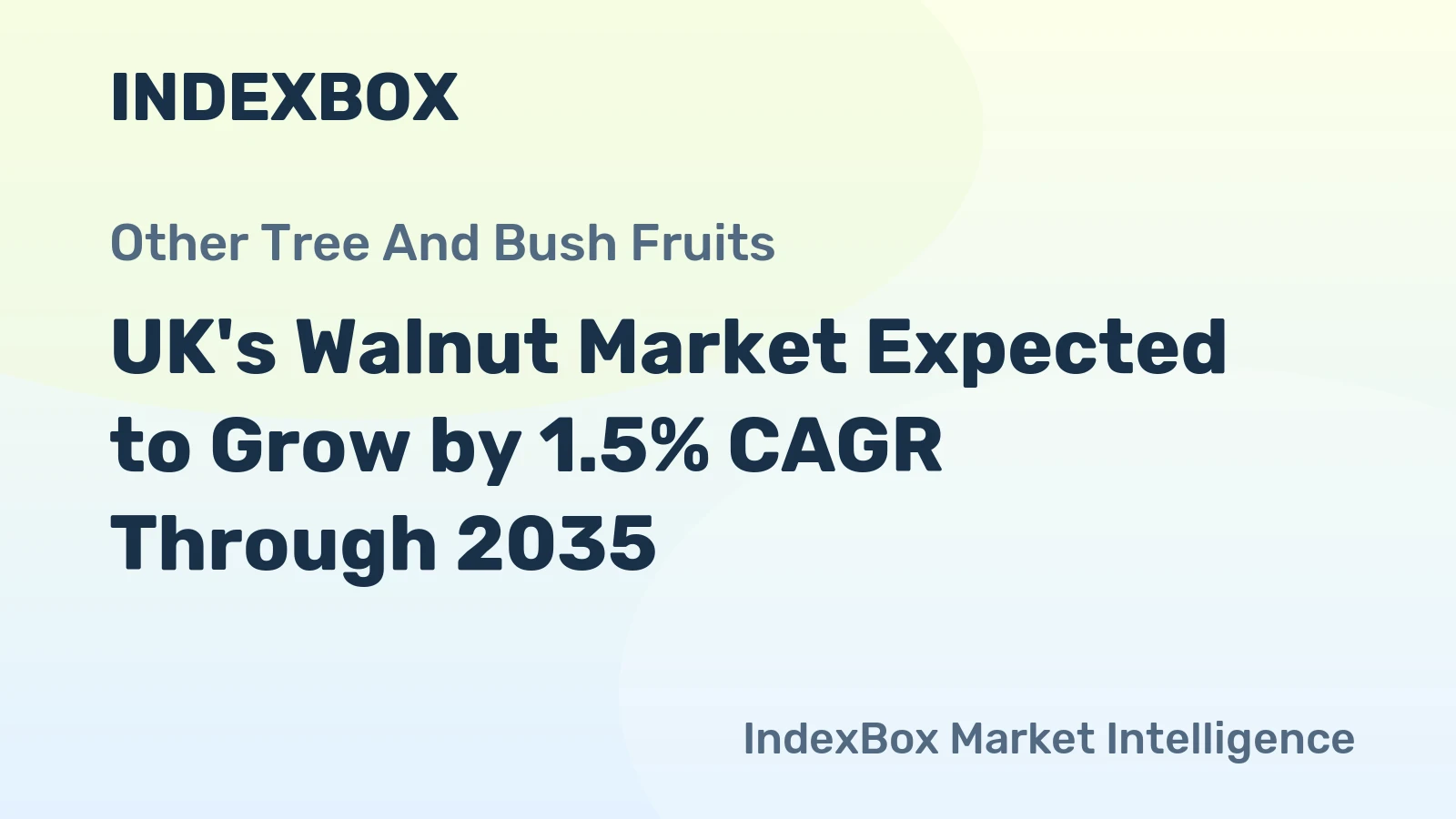 UK's Walnut Market Expected to Grow by 1.5% CAGR Through 2035