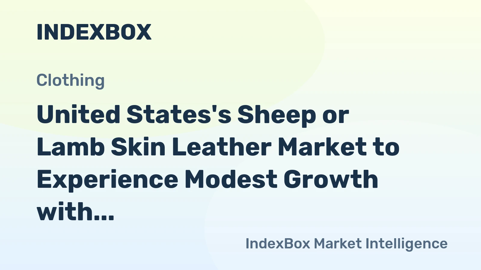United States's Sheep or Lamb Skin Leather Market to Experience Modest Growth with CAGR of +0.8% from 2024-2035