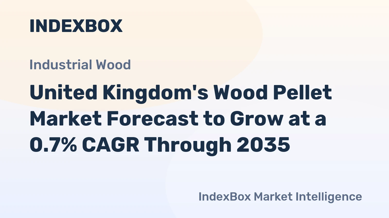 United Kingdom's Wood Pellet Market Forecast to Grow at a 0.7% CAGR Through 2035