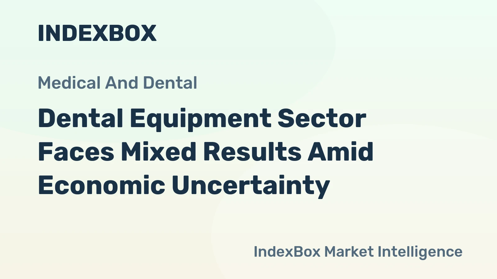 Dental Equipment Sector Faces Mixed Results Amid Economic Uncertainty