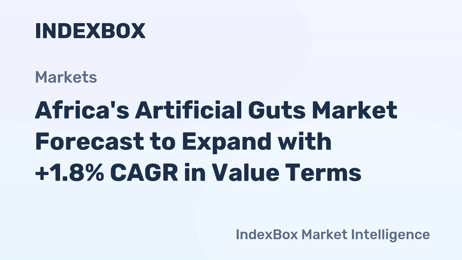 Africa's Artificial Guts Market Forecast to Expand with +1.8% CAGR in Value Terms