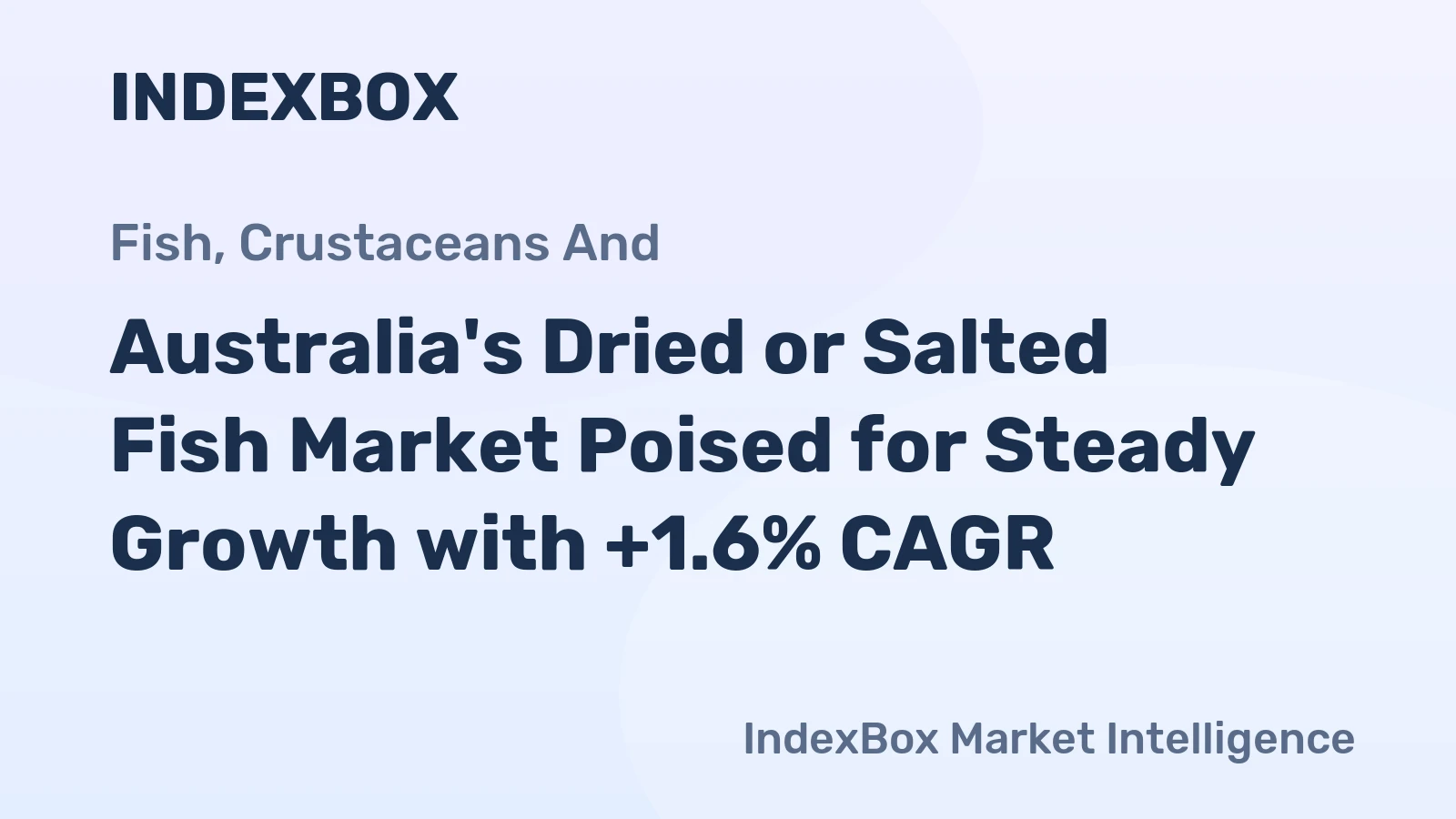 Australia's Dried or Salted Fish Market Poised for Steady Growth with +1.6% CAGR