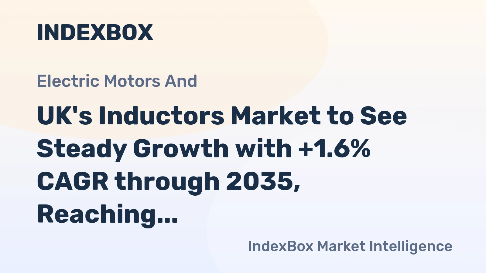 UK's Inductors Market to See Steady Growth with +1.6% CAGR through 2035, Reaching $3.1B