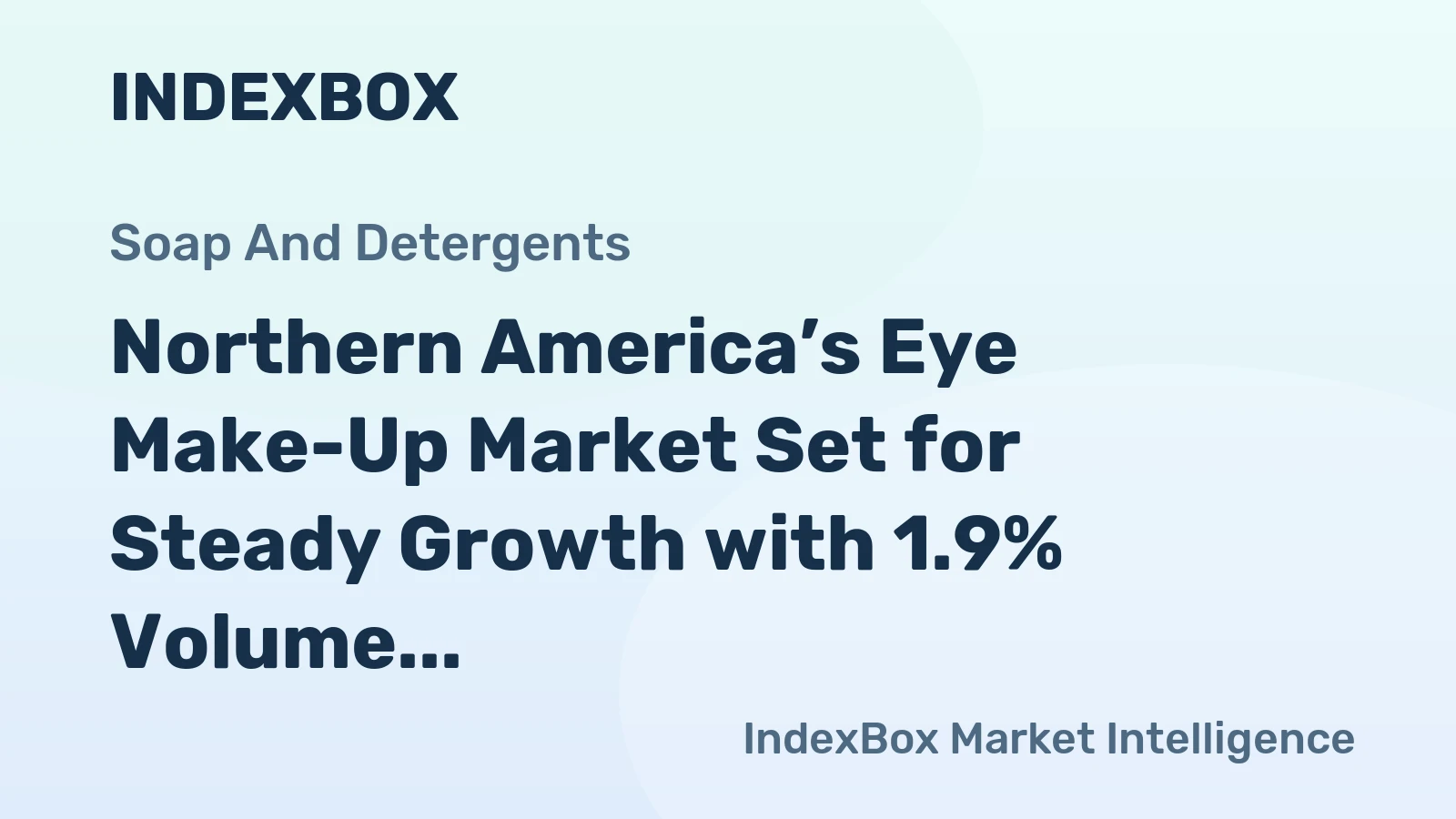 Northern America’s Eye Make-Up Market Set for Steady Growth with 1.9% Volume CAGR