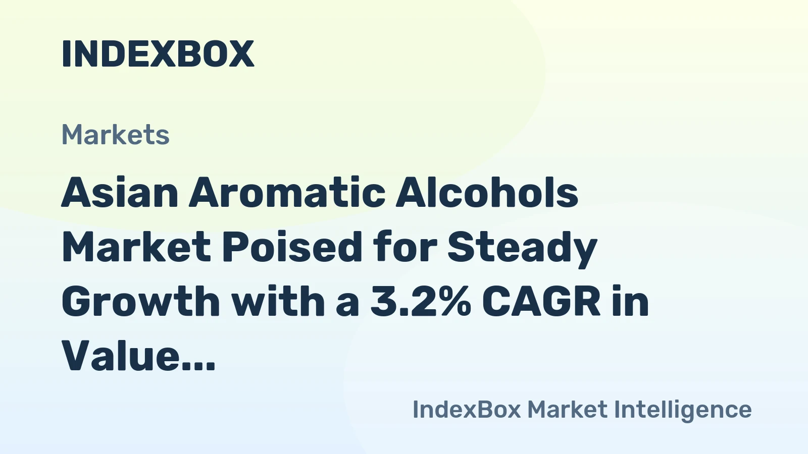 Asian Aromatic Alcohols Market Poised for Steady Growth with a 3.2% CAGR in Value Through 2035