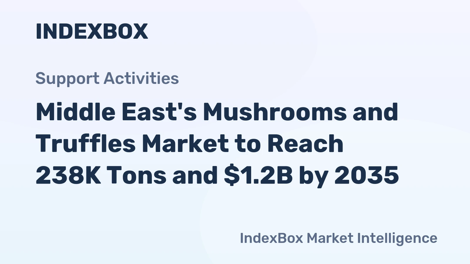 Middle East's Mushrooms and Truffles Market to Reach 238K Tons and $1.2B by 2035