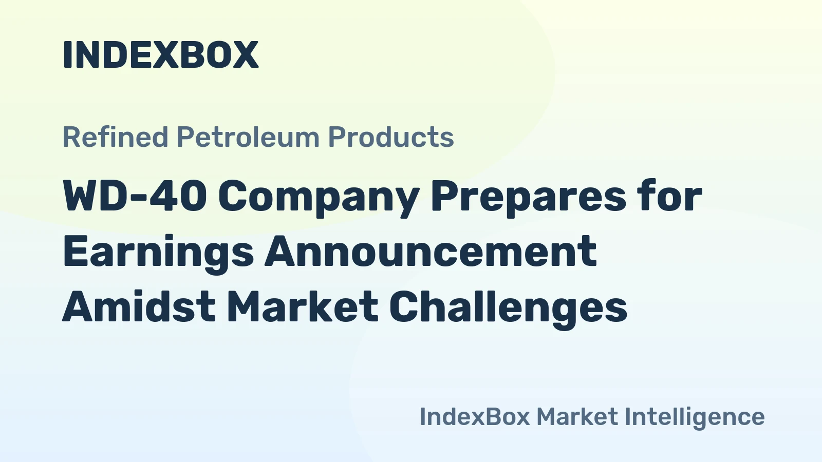 WD-40 Company Prepares for Earnings Announcement Amidst Market Challenges