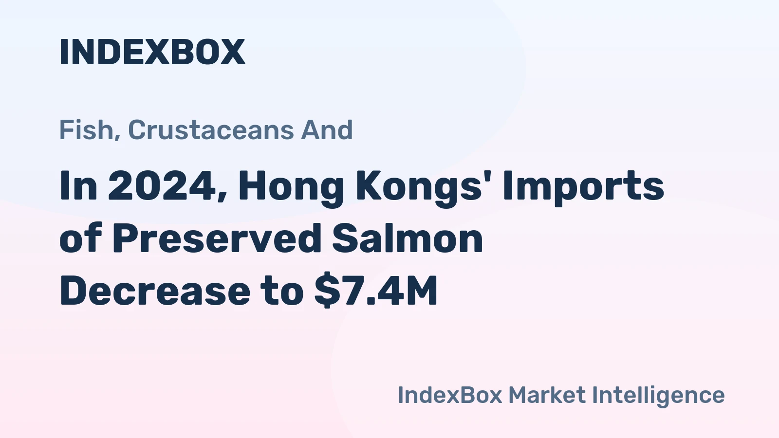 In 2024, Hong Kongs' Imports of Preserved Salmon Decrease to $7.4M