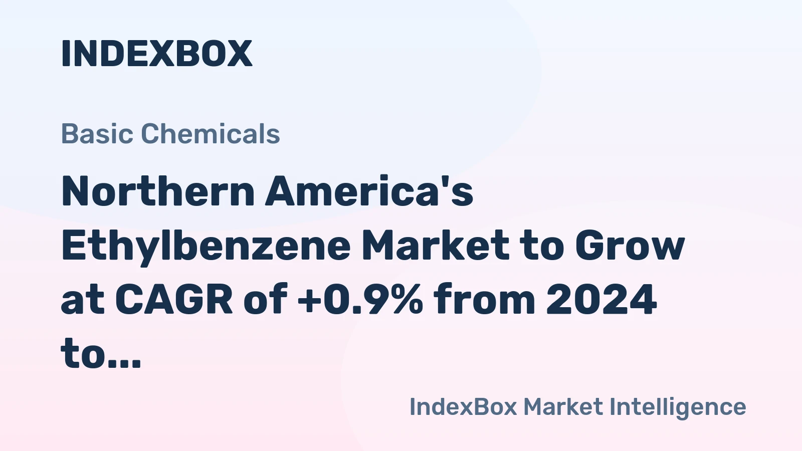 Northern America's Ethylbenzene Market to Grow at CAGR of +0.9% from 2024 to 2035, Reaching $70M in Value
