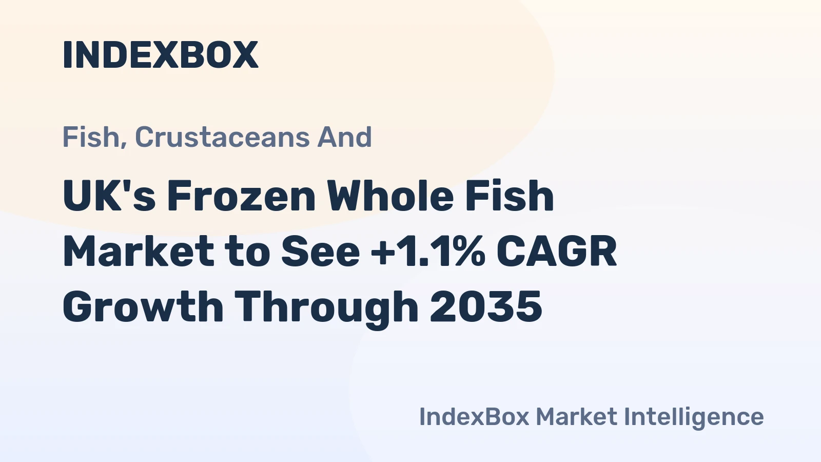UK's Frozen Whole Fish Market to See +1.1% CAGR Growth Through 2035