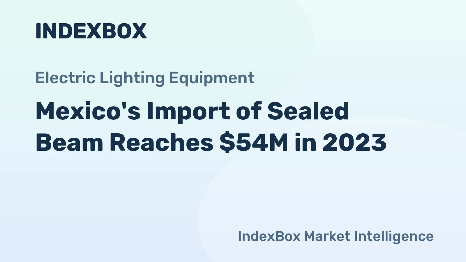 Mexico's Import of Sealed Beam Reaches $54M in 2023