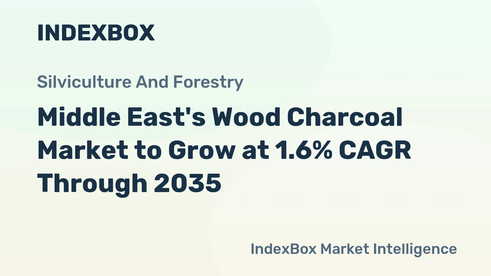 Middle East's Wood Charcoal Market to Grow at 1.6% CAGR Through 2035