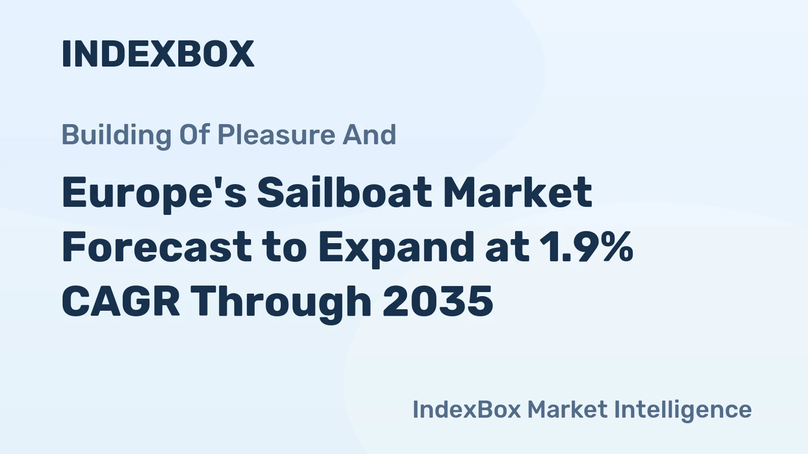 Europe's Sailboat Market Forecast to Expand at 1.9% CAGR Through 2035