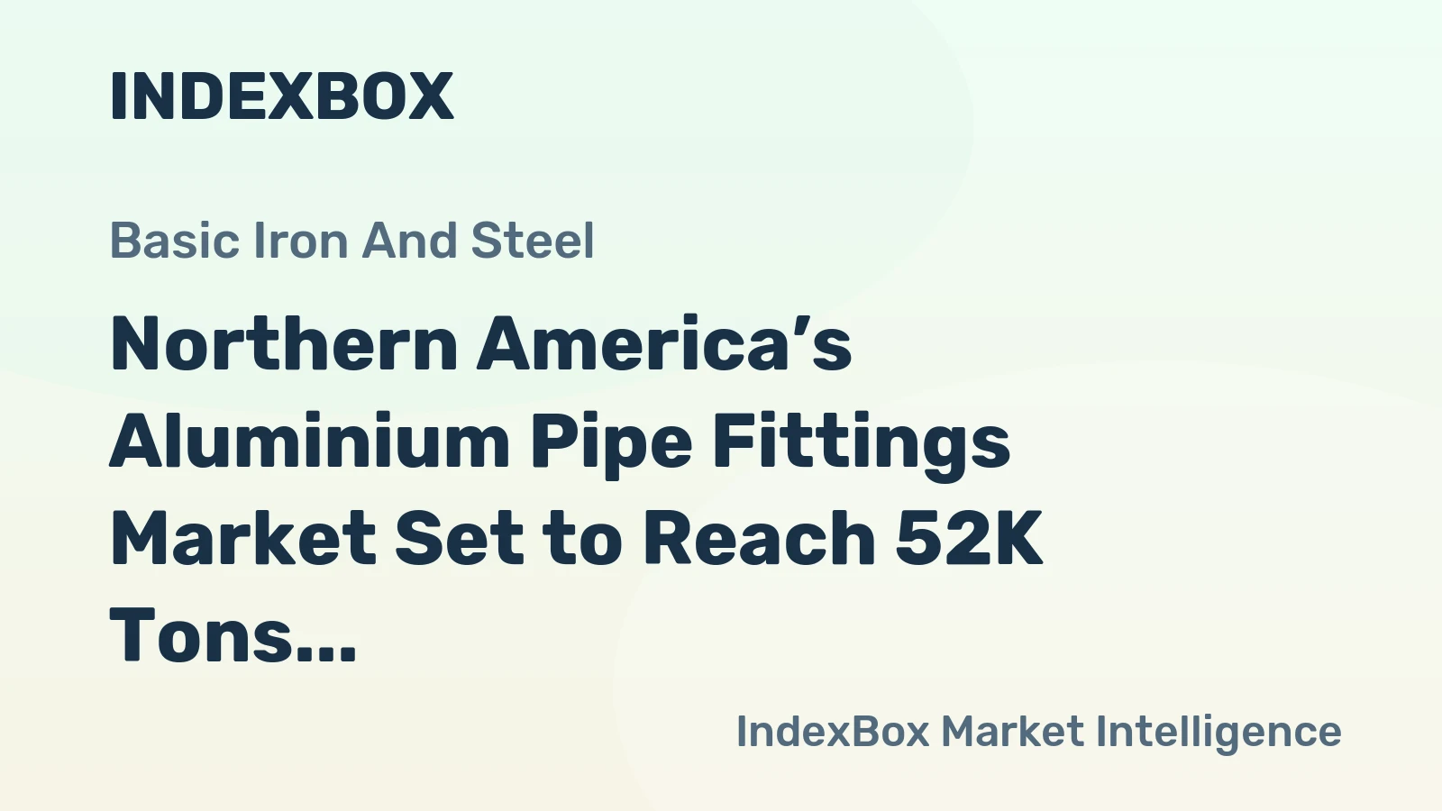 Northern America’s Aluminium Pipe Fittings Market Set to Reach 52K Tons Valued at $1.3B by 2035