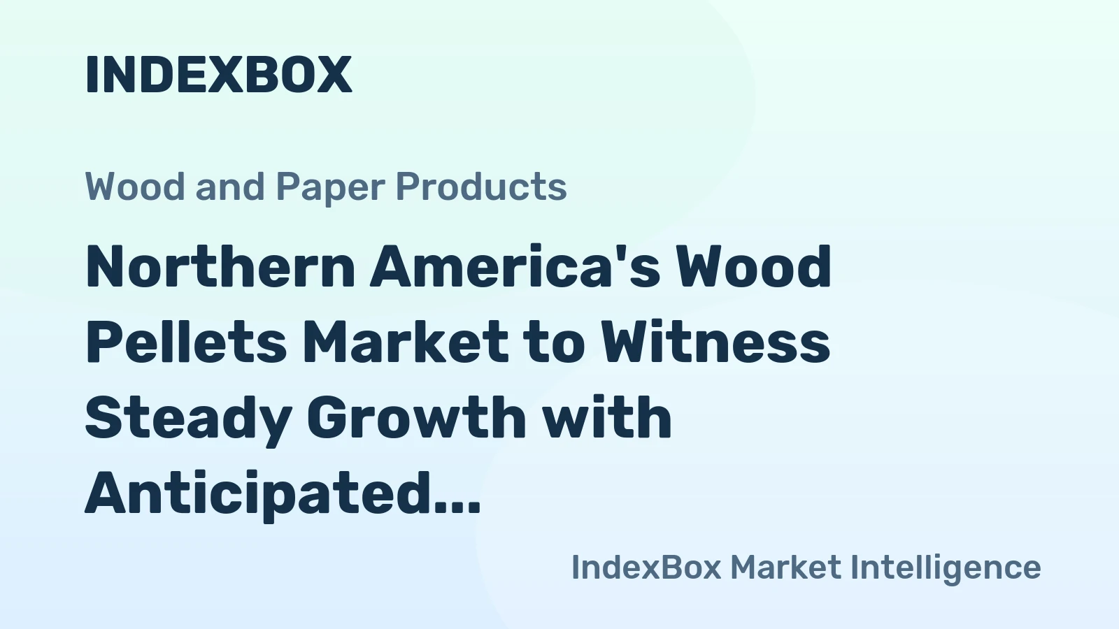 Northern America's Wood Pellets Market to Witness Steady Growth with Anticipated CAGR of +1.3% from 2024 to 2035
