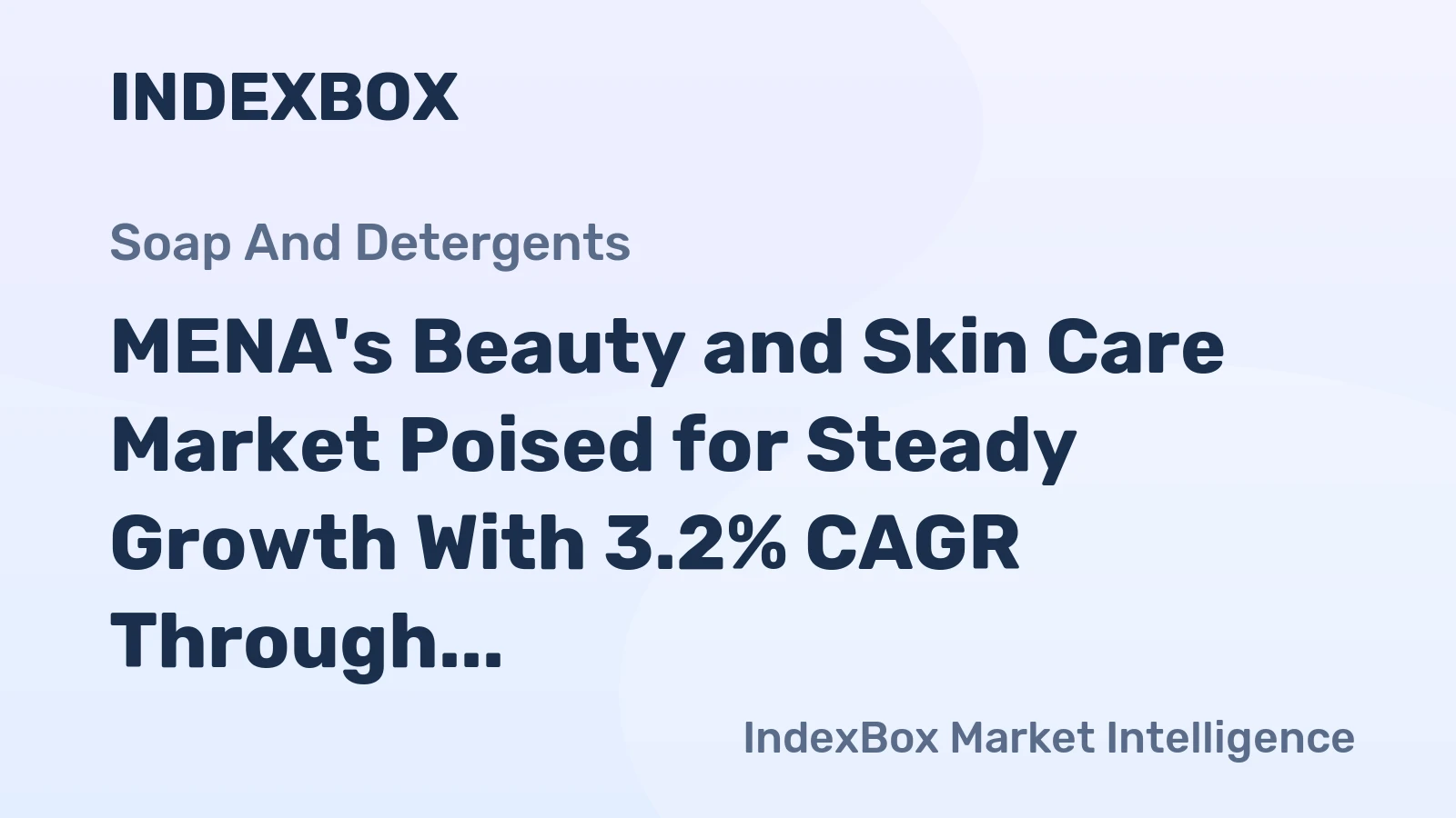 MENA's Beauty and Skin Care Market Poised for Steady Growth With 3.2% CAGR Through 2035