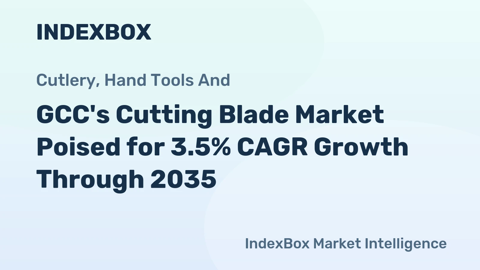 GCC's Cutting Blade Market Poised for 3.5% CAGR Growth Through 2035