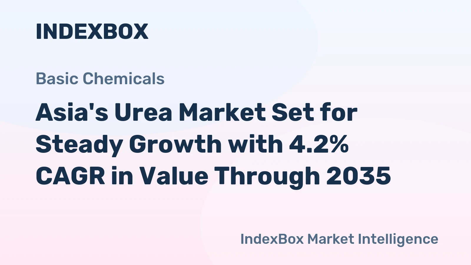 Asia's Urea Market Set for Steady Growth with 4.2% CAGR in Value Through 2035