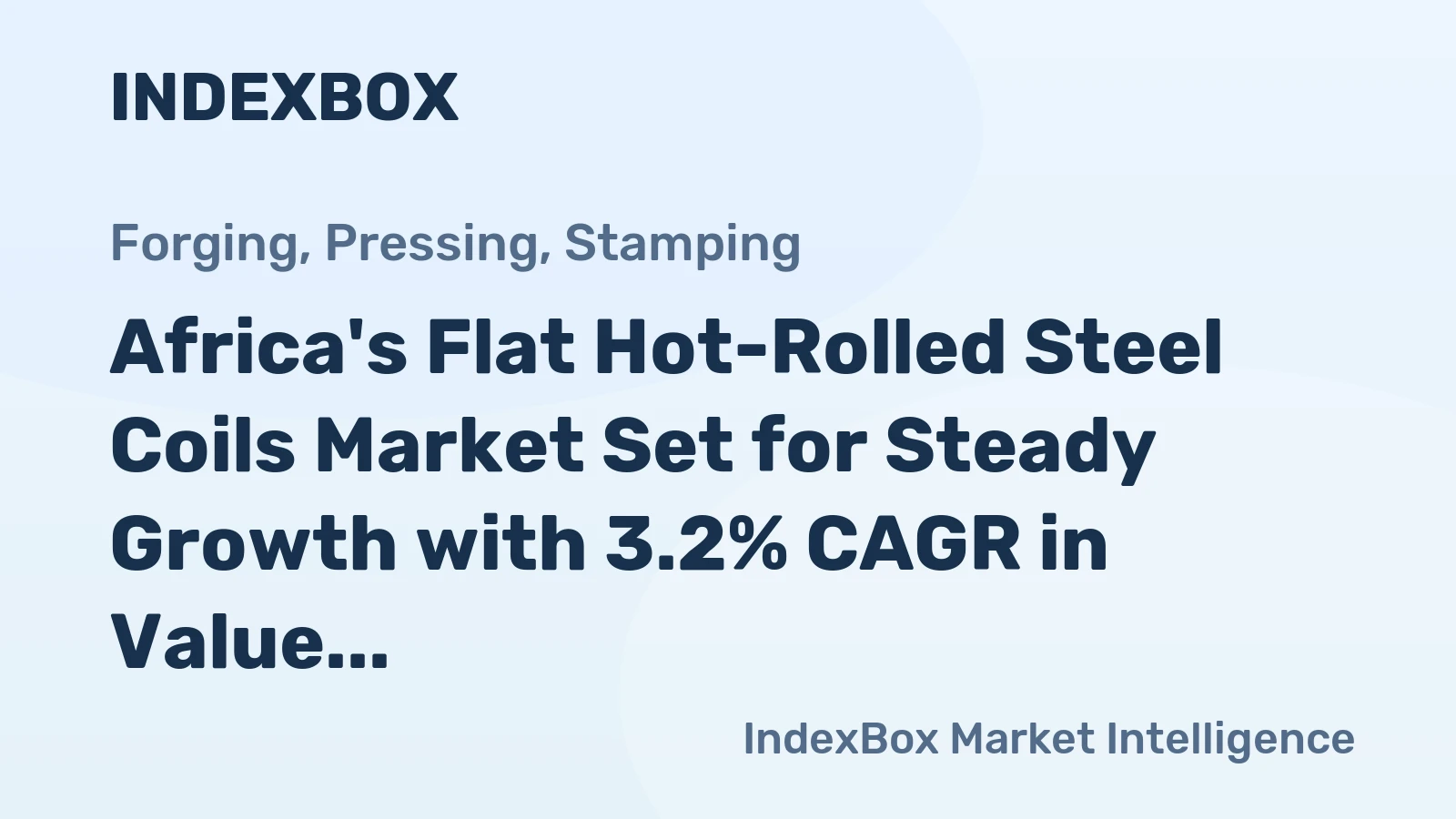 Africa's Flat Hot-Rolled Steel Coils Market Set for Steady Growth with 3.2% CAGR in Value Through 2035