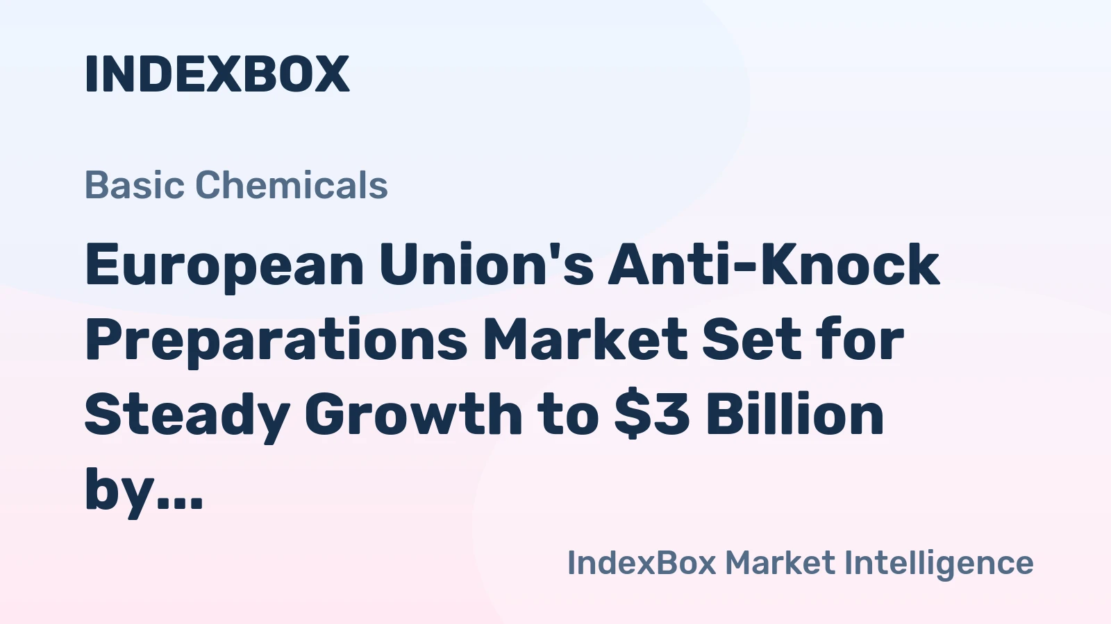 European Union's Anti-Knock Preparations Market Set for Steady Growth to $3 Billion by 2035