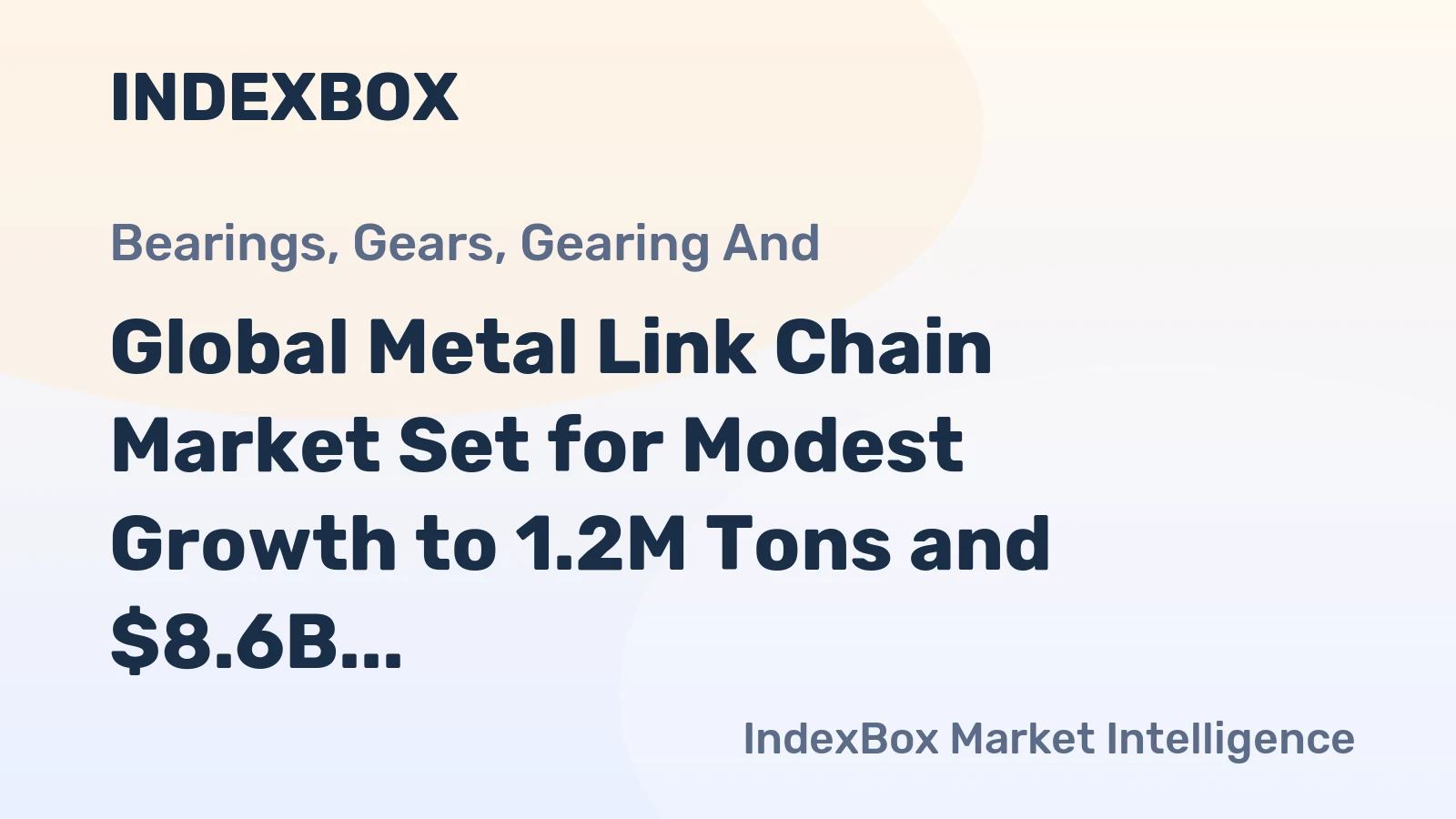 Global Metal Link Chain Market Set for Modest Growth to 1.2M Tons and $8.6B by 2035
