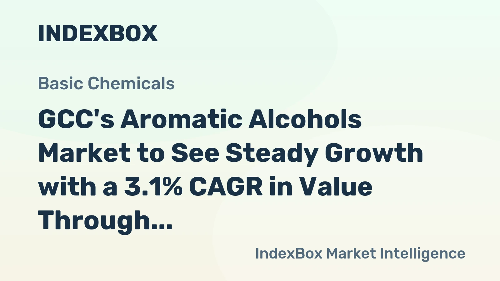 GCC's Aromatic Alcohols Market to See Steady Growth with a 3.1% CAGR in Value Through 2035