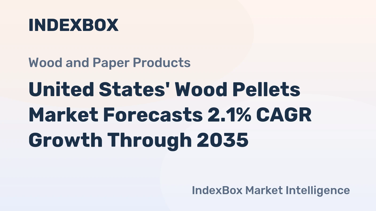 United States' Wood Pellets Market Forecasts 2.1% CAGR Growth Through 2035
