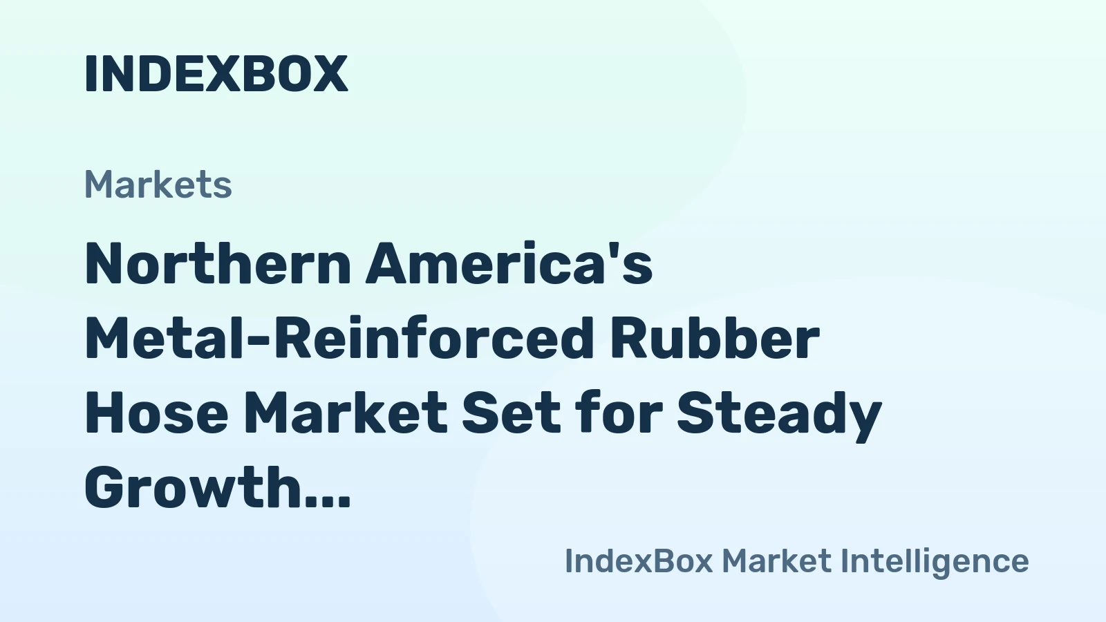 Northern America's Metal-Reinforced Rubber Hose Market Set for Steady Growth with 2.3% CAGR in Value