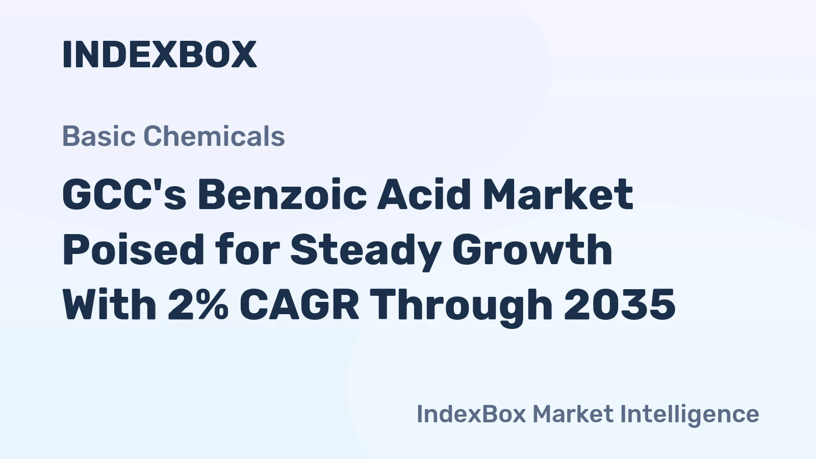 GCC's Benzoic Acid Market Poised for Steady Growth With 2% CAGR Through 2035