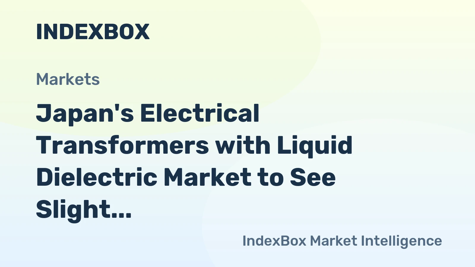 Japan's Electrical Transformers with Liquid Dielectric Market to See Slight Growth with +0.2% CAGR Leading to 183M Unit Volume by 2035