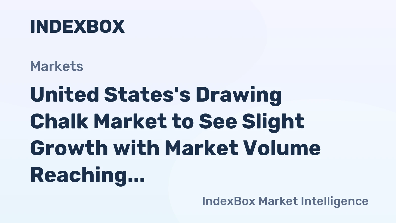 United States's Drawing Chalk Market to See Slight Growth with Market Volume Reaching 18K Tons and Value Climbing to $86M by 2035