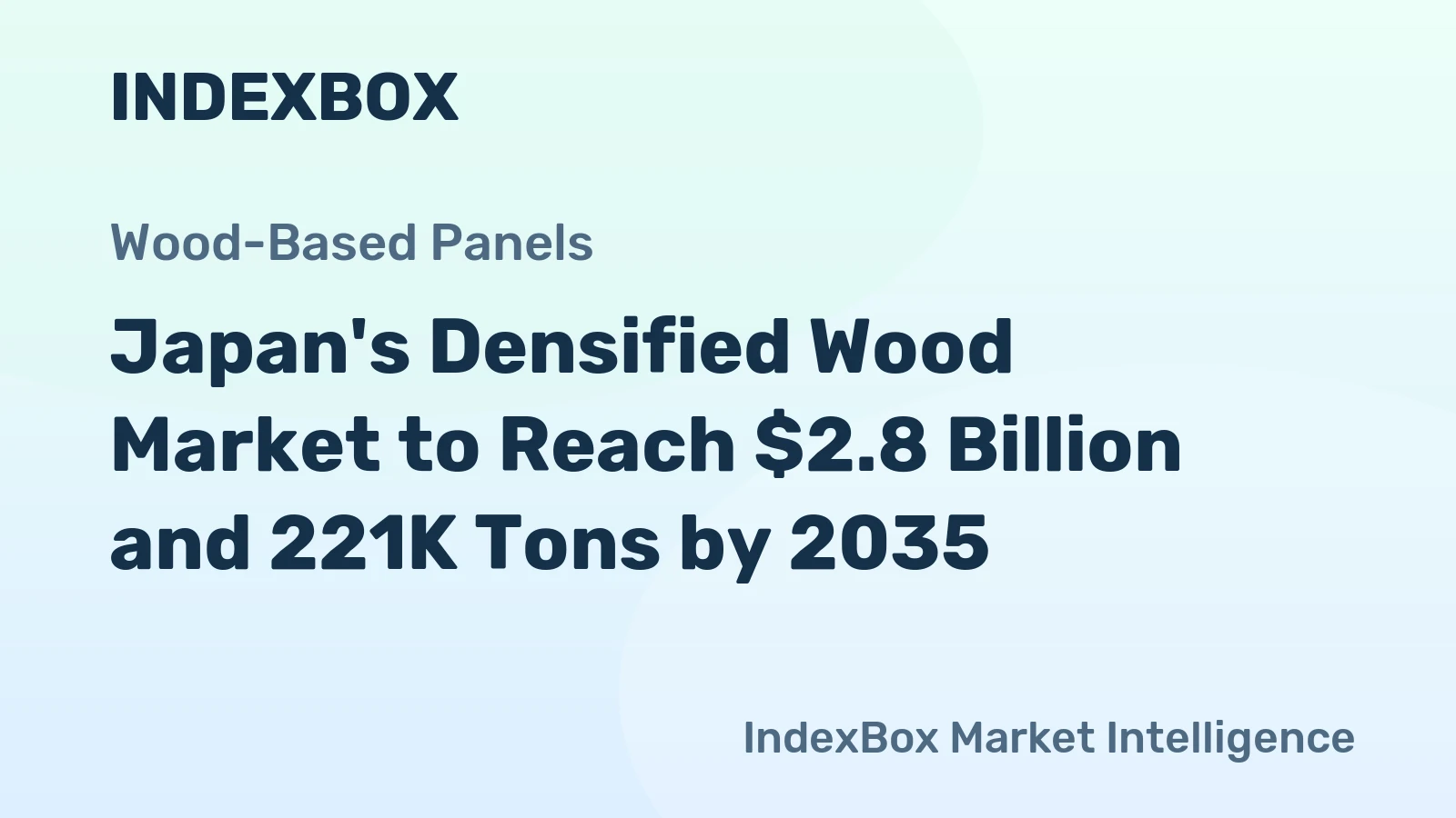 Japan's Densified Wood Market to Reach $2.8 Billion and 221K Tons by 2035