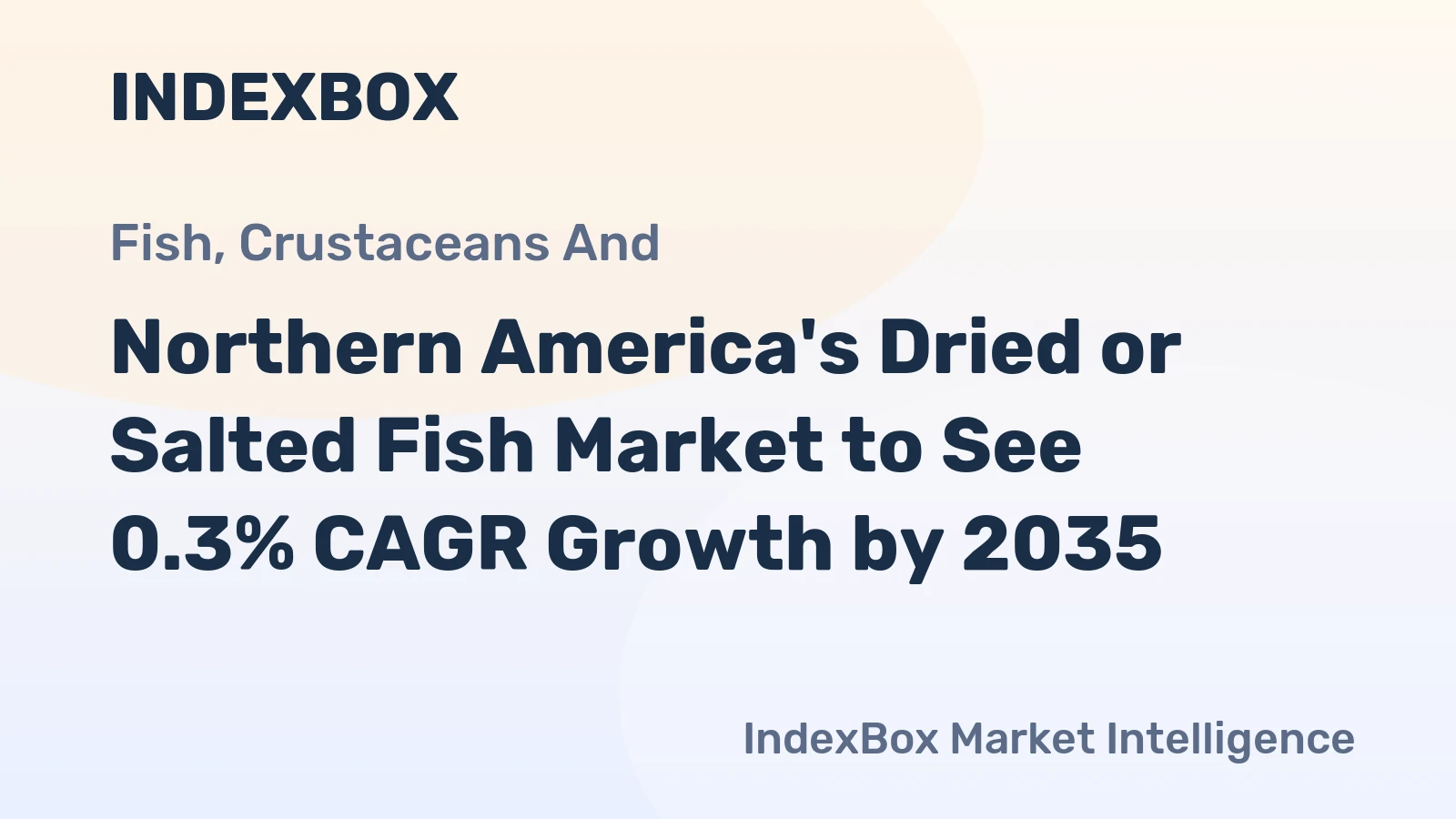 Northern America's Dried or Salted Fish Market to See 0.3% CAGR Growth by 2035