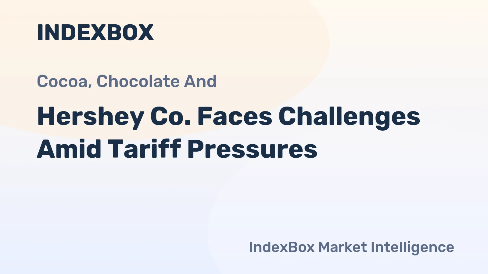 Hershey Co. Faces Challenges Amid Tariff Pressures