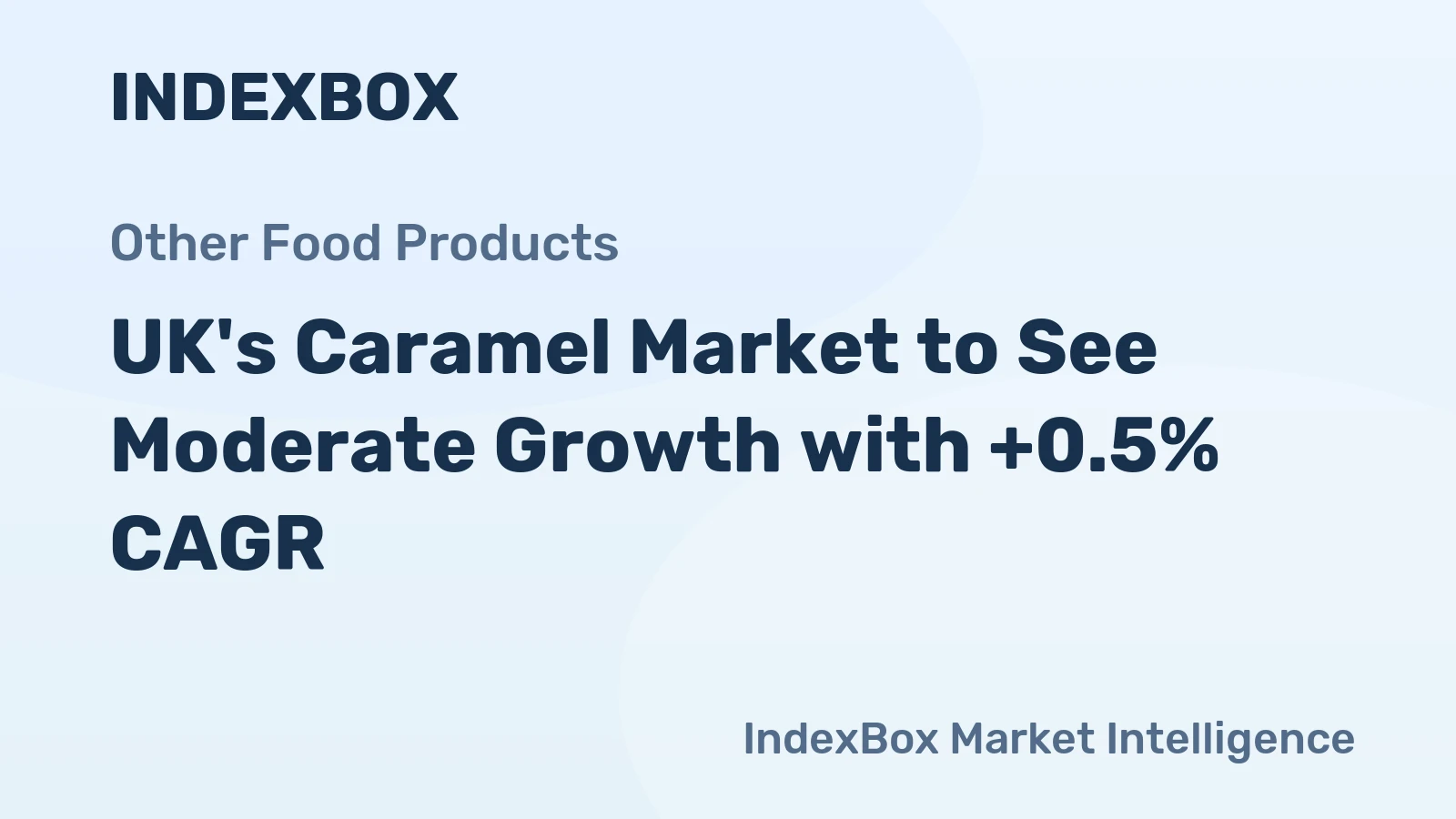 UK's Caramel Market to See Moderate Growth with +0.5% CAGR