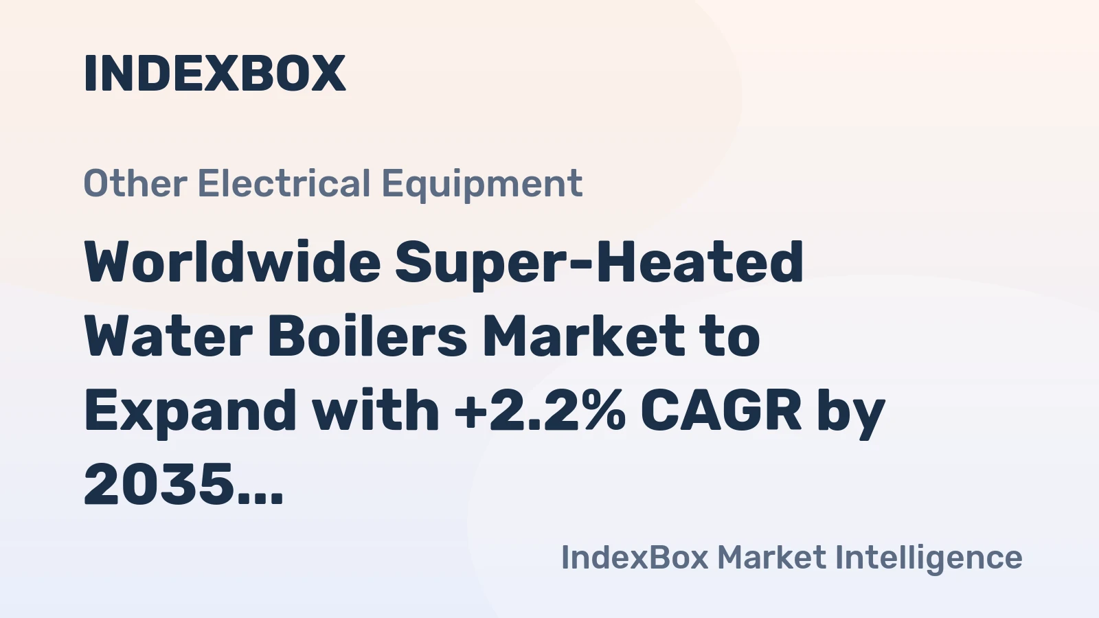 Worldwide Super-Heated Water Boilers Market to Expand with +2.2% CAGR by 2035