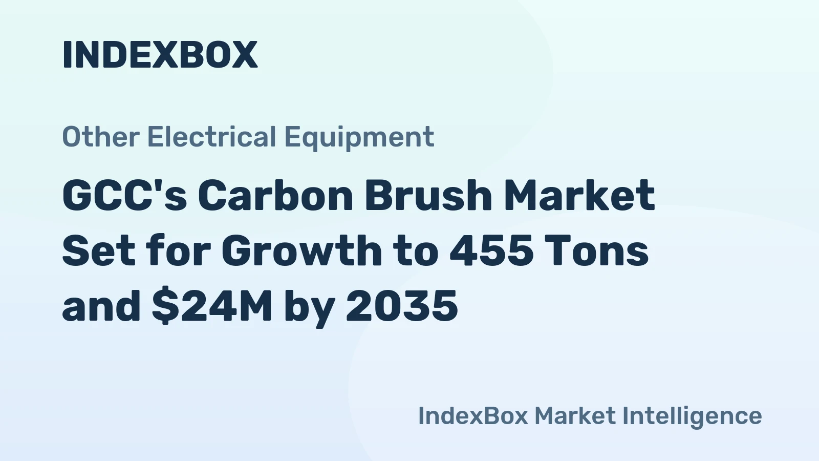 GCC's Carbon Brush Market Set for Growth to 455 Tons and $24M by 2035