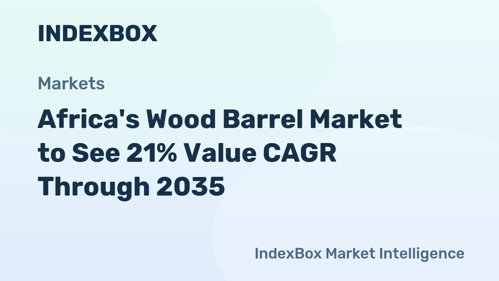 Africa's Wood Barrel Market to See 21% Value CAGR Through 2035