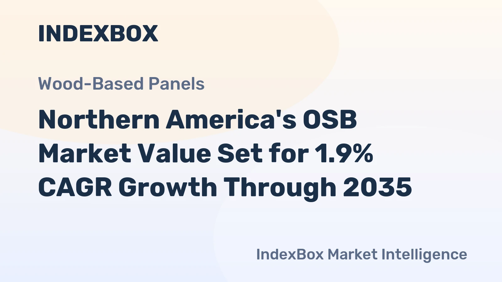 Northern America's OSB Market Value Set for 1.9% CAGR Growth Through 2035