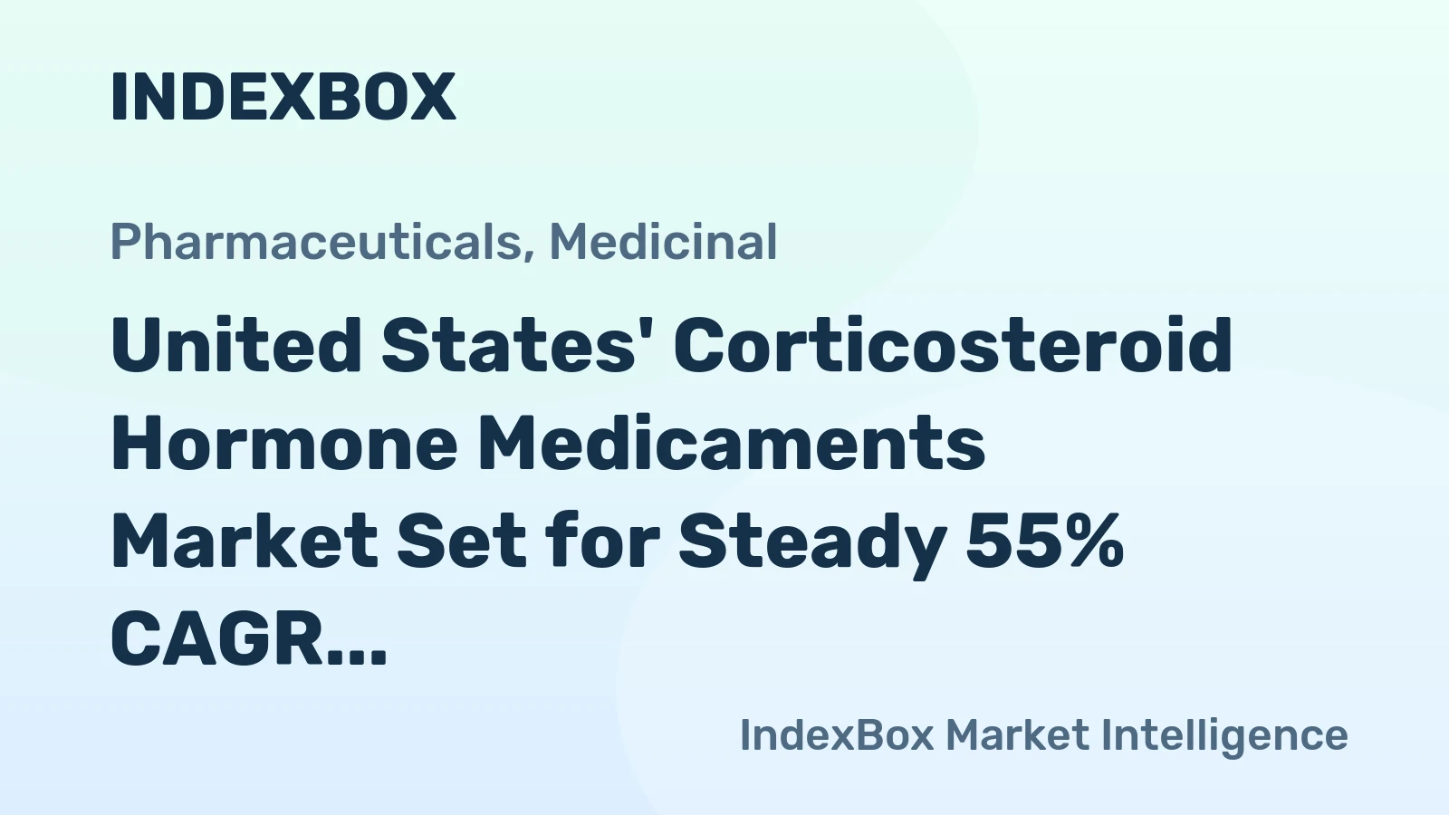 United States' Corticosteroid Hormone Medicaments Market Set for Steady 55% CAGR Growth in Value