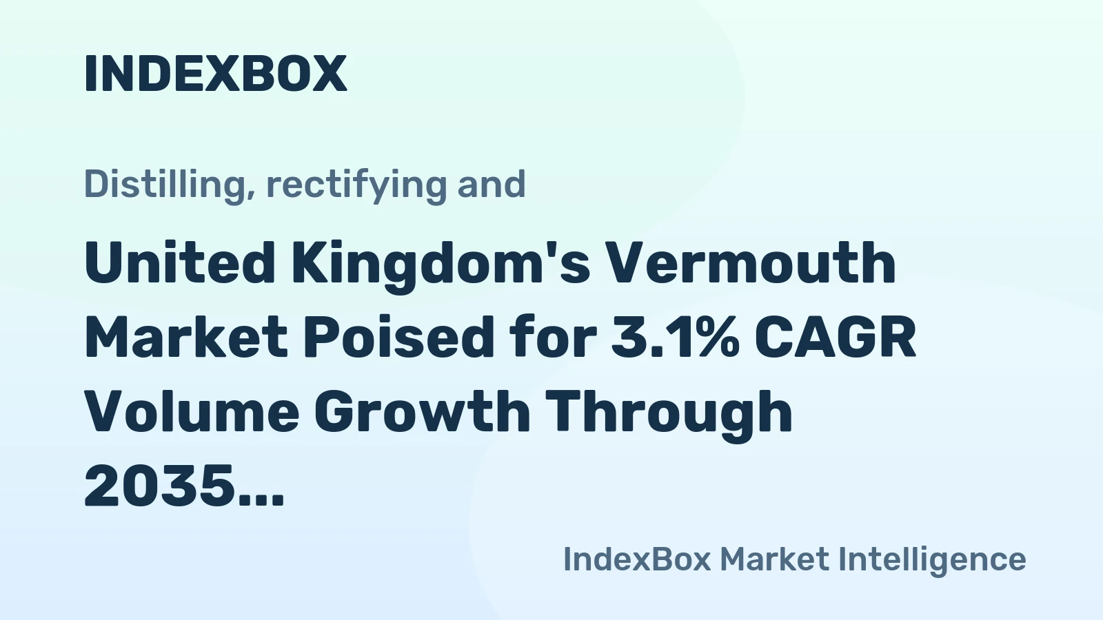 United Kingdom's Vermouth Market Poised for 3.1% CAGR Volume Growth Through 2035
