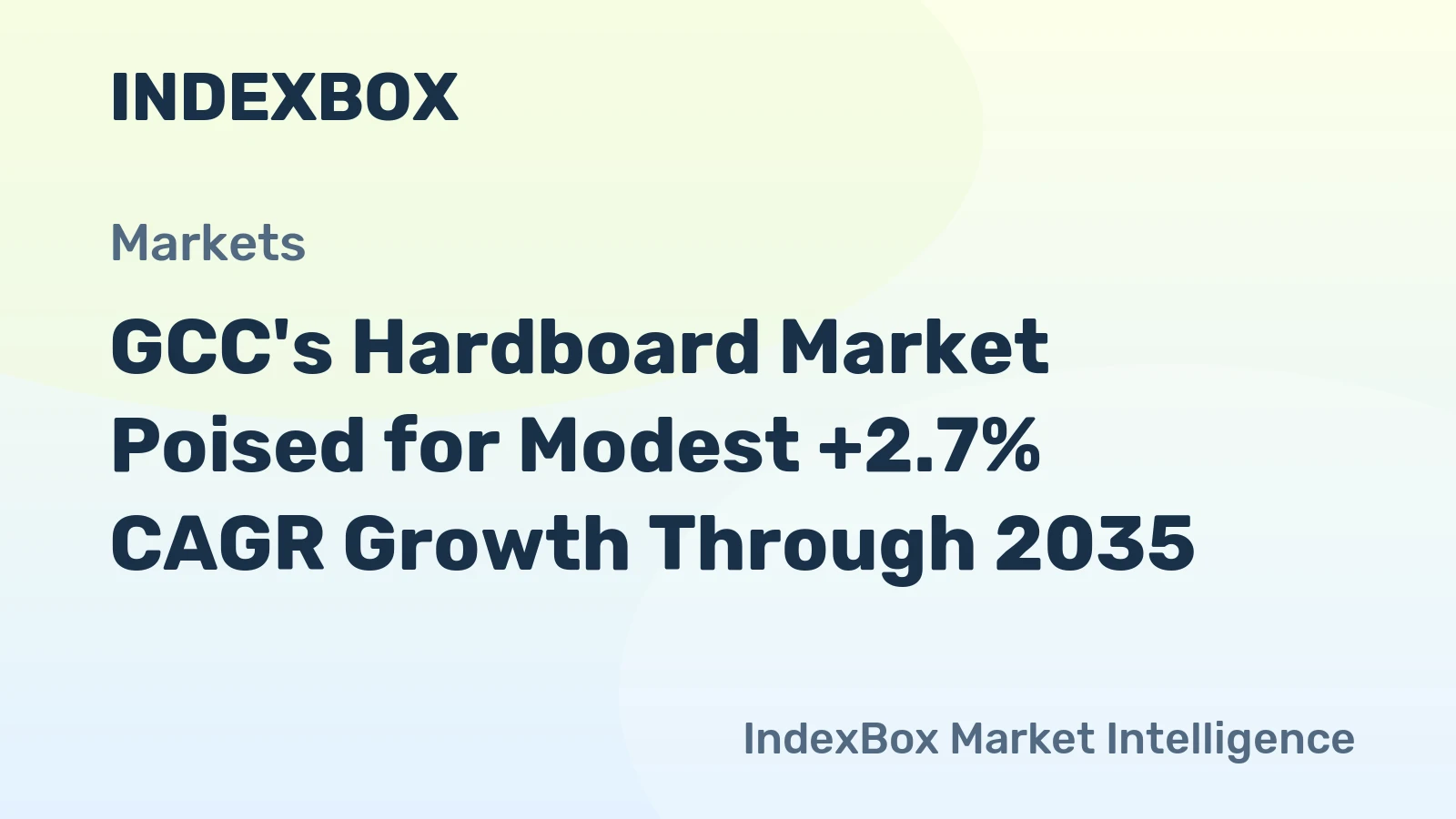 GCC's Hardboard Market Poised for Modest +2.7% CAGR Growth Through 2035