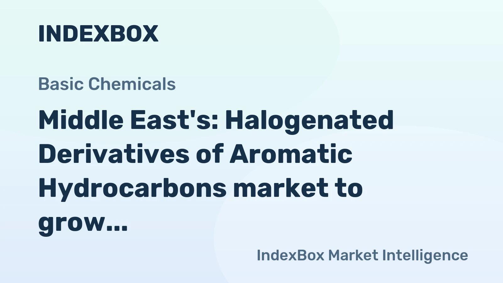 Middle East's: Halogenated Derivatives of Aromatic Hydrocarbons market to grow at a modest CAGR of +0.7%, reaching $221M by 2035.