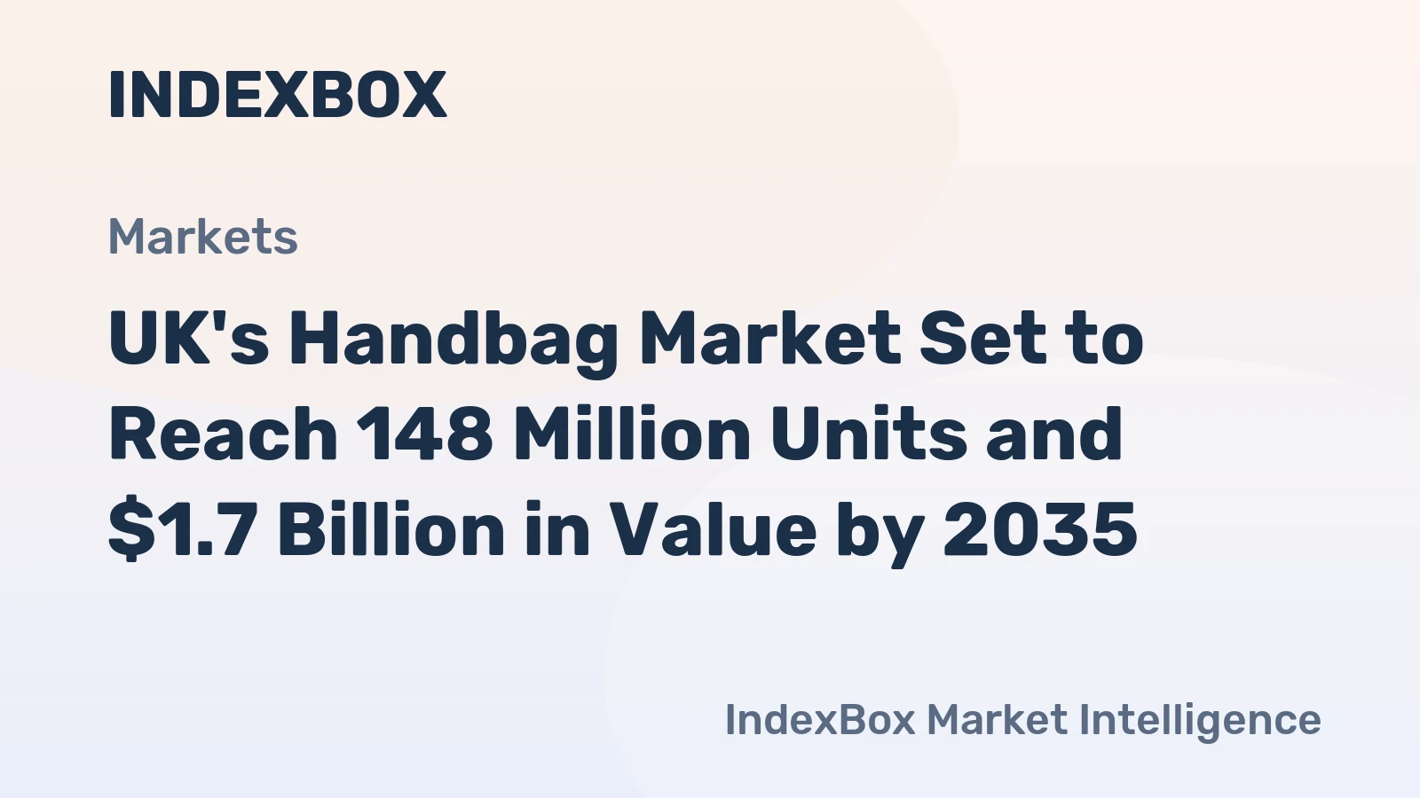 UK's Handbag Market Set to Reach 148 Million Units and $1.7 Billion in Value by 2035
