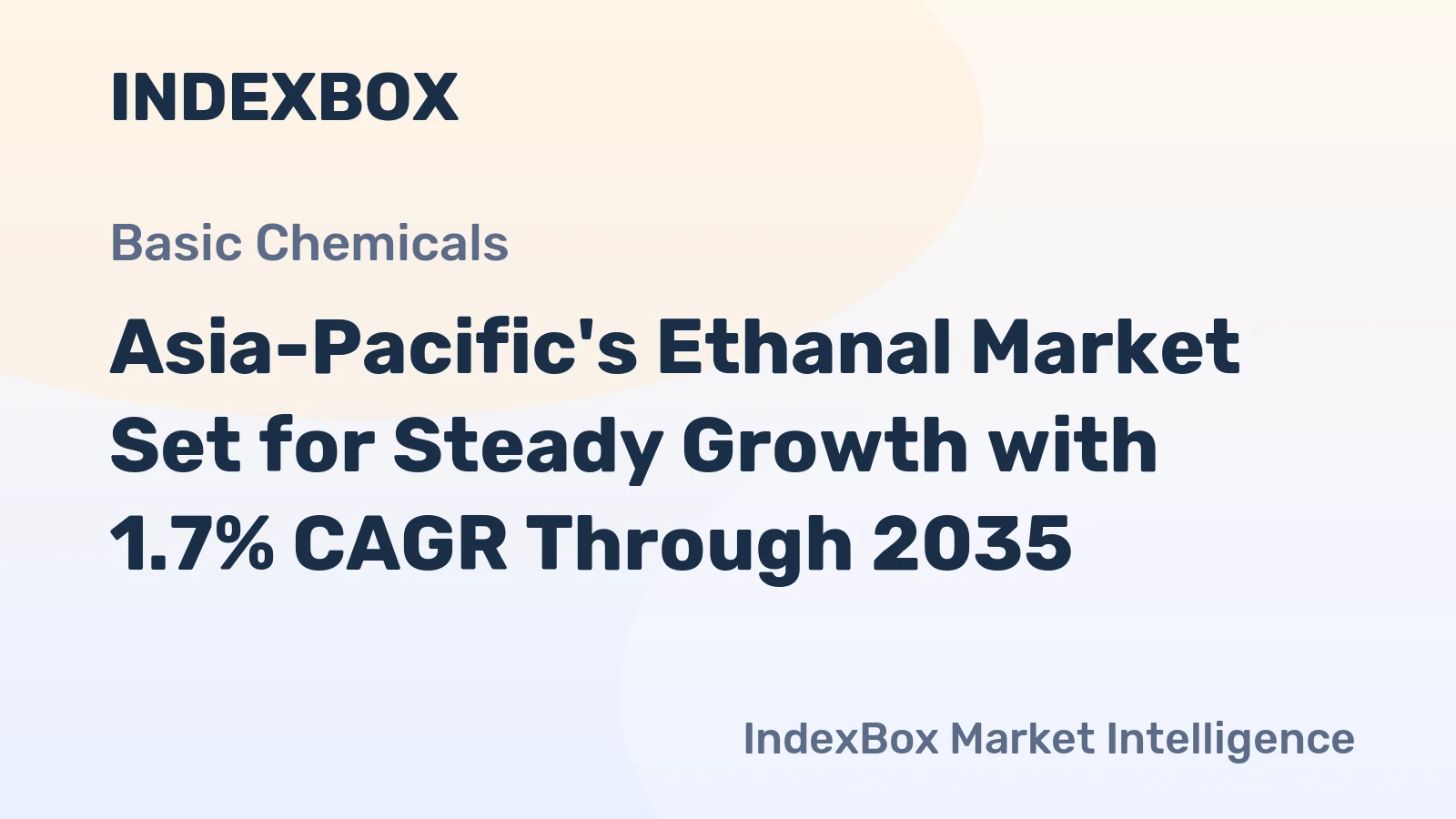 Asia-Pacific's Ethanal Market Set for Steady Growth with 1.7% CAGR Through 2035