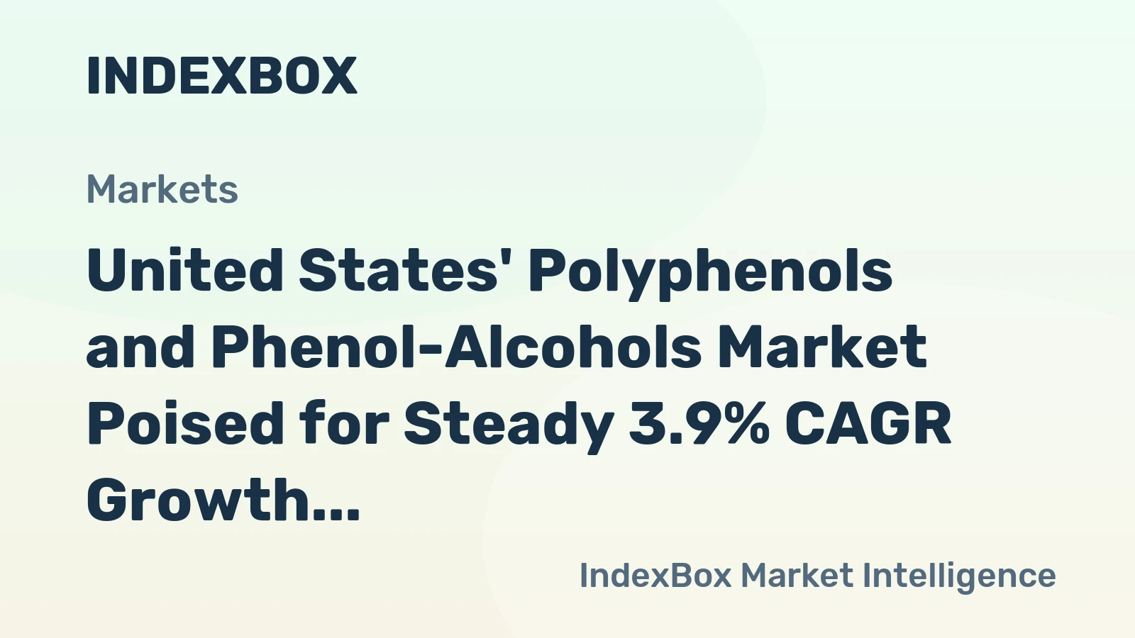 United States' Polyphenols and Phenol-Alcohols Market Poised for Steady 3.9% CAGR Growth Through 2035