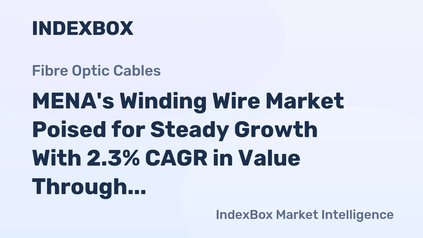 MENA's Winding Wire Market Poised for Steady Growth With 2.3% CAGR in Value Through 2035