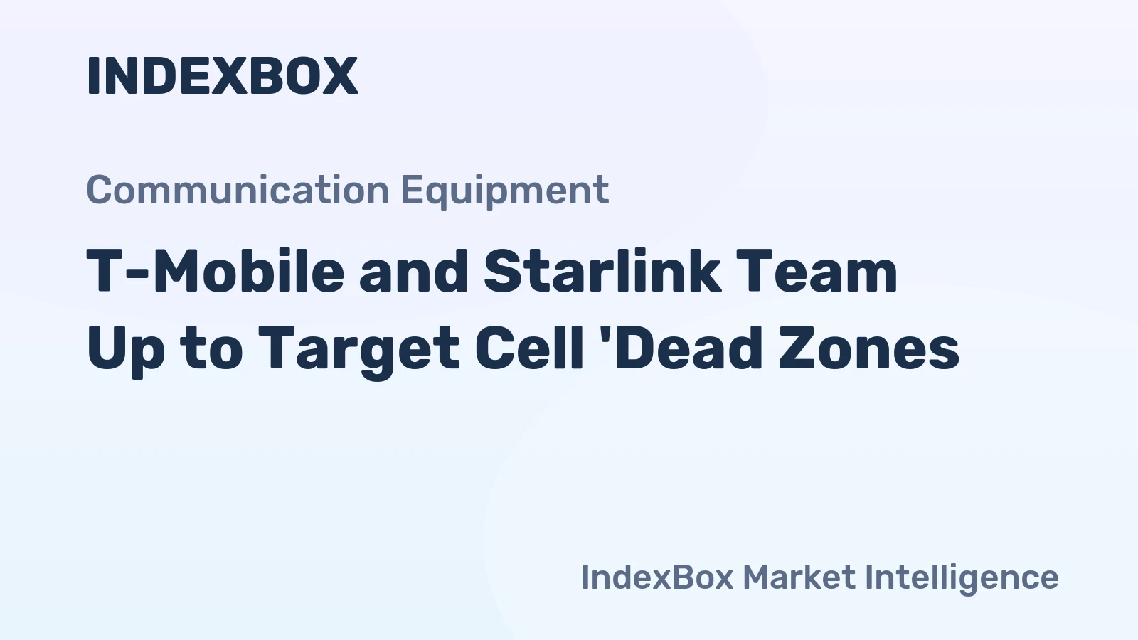 T-Mobile and Starlink Team Up to Target Cell 'Dead Zones'