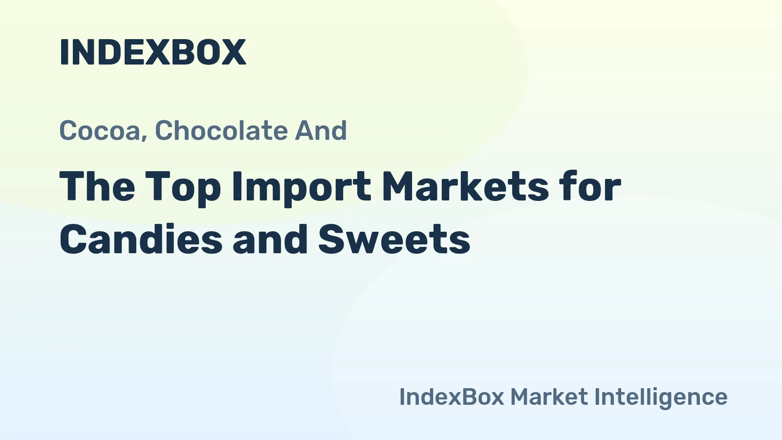 The Top Import Markets for Candies and Sweets