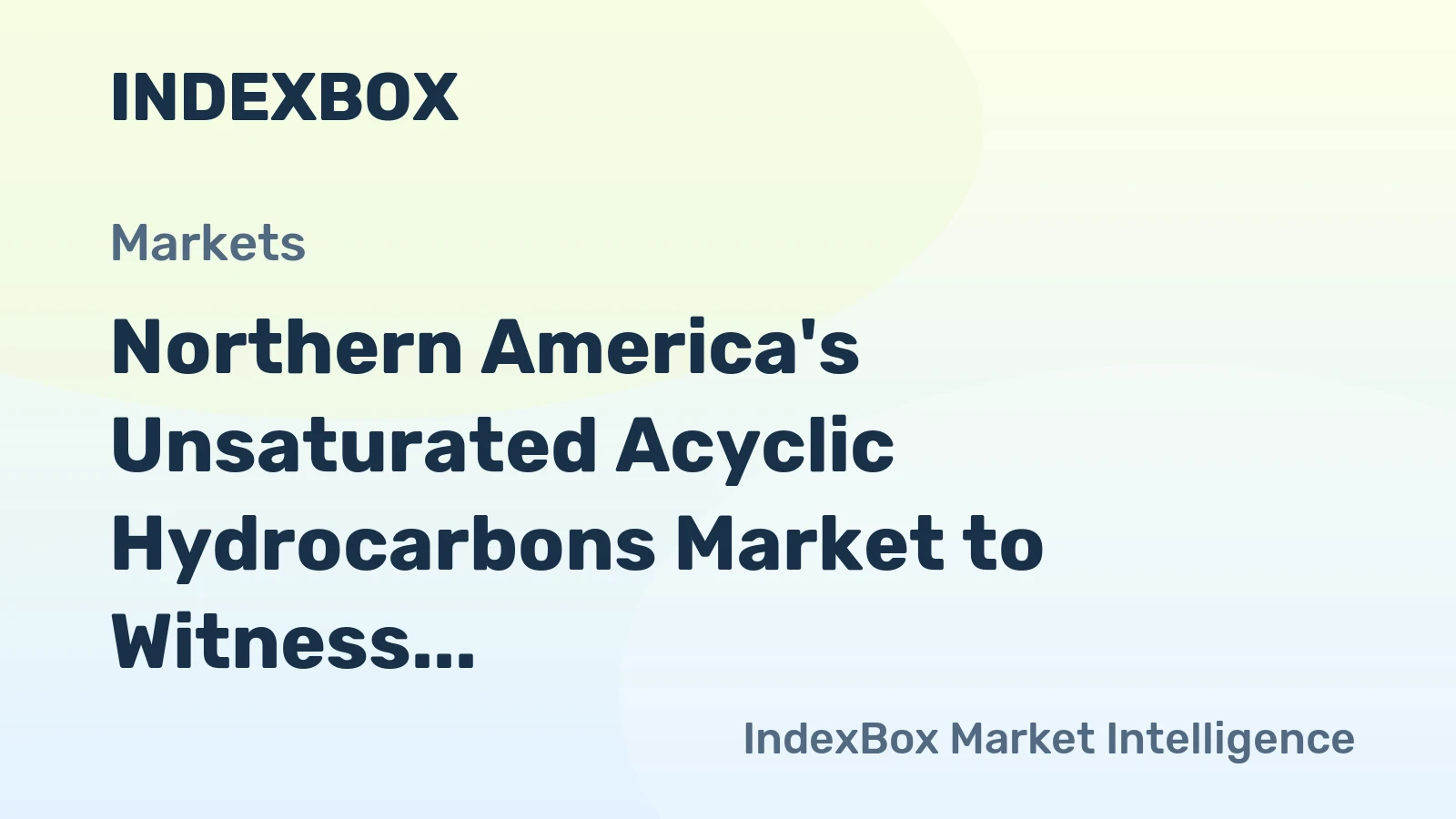 Northern America's Unsaturated Acyclic Hydrocarbons Market to Witness 4.2% CAGR Growth from 2024 to 2035